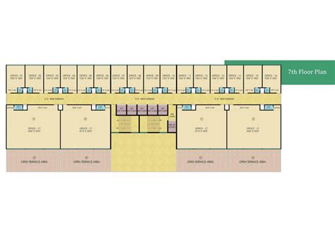 Tescon Plan I Nerul Office Spaces For