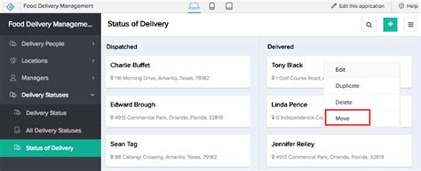 Understand Quick View Actions In Kanban Report Manageengine Appcreator Help