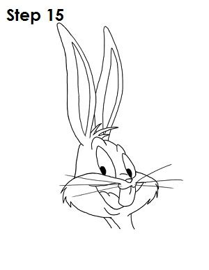 How To Draw Bugs Bunny