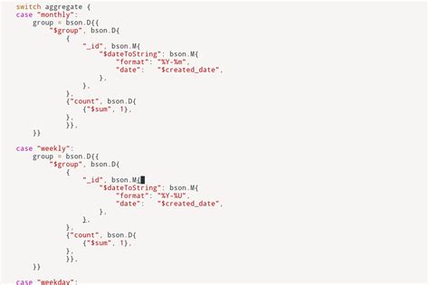 Different Result From Mongodb Aggregate Query Rgolang