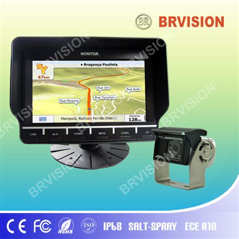 GPS Navigation Backup System With Sygic Map Rear View System And LCD Monitor