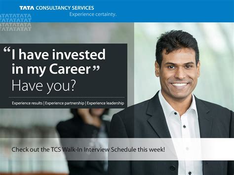 Tata Consultancy Services On Linkedin Invest In Your Career With Tcs