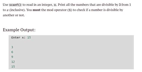 Solved User Scanf To Read In An Integer Input Between 0