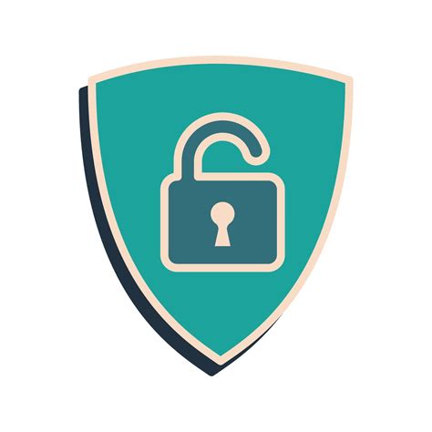 Shield Padlock Icon 45880327 Vector Art At Vecteezy