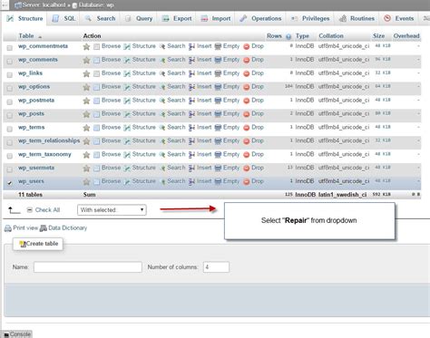 Mysql Wordpress Is There A Way To Recover The Table Wptermrelationships Stack Overflow