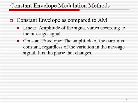 Lecture 8 Digital Modulation Ii Chapter 5 Modulation