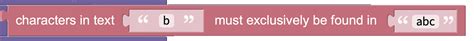 Text Must Exclude Anything Which Is Not Questions About Thunkable Community