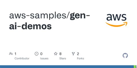 GitHub Aws Samples Gen Ai Demos