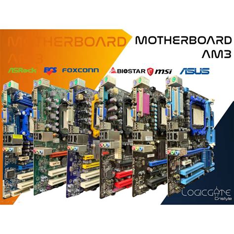 Am3 Motherboard Ddr3 Assorted Brand Shopee Philippines