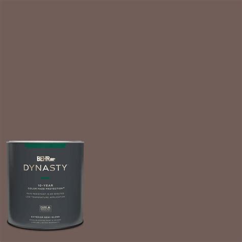 BEHR DYNASTY Qt B Tree Bark Semi Gloss Exterior Stain Blocking Paint Primer