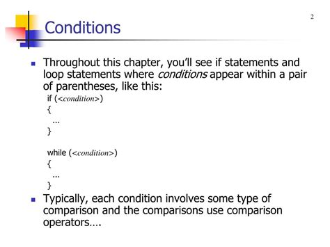 ppt chapter 4 control statements powerpoint presentation free