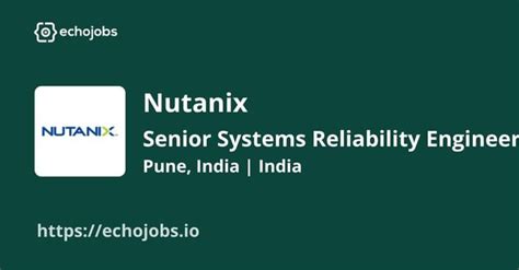 Nutanix Is Hiring Senior Systems Reliability Engineer Pune India India [go] R Golangjob