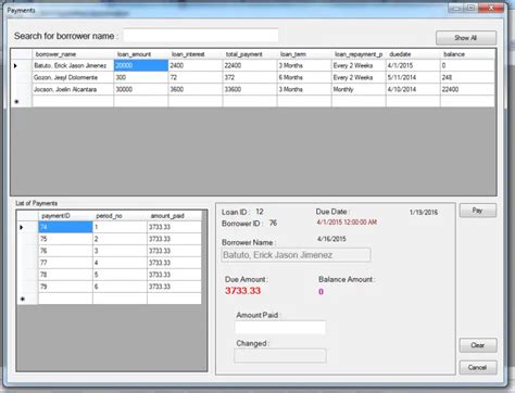 Life Bank Finance Lending System In Vb Net 2022