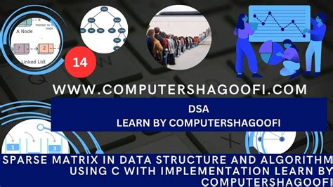 Sparse Matrix In Data Structure And Algorithm Using C With