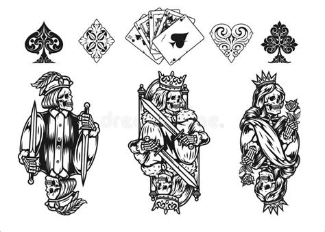King Playing Card Tattoos