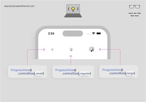How To Control The Size Of A Swiftui Progressview Learn And Code With