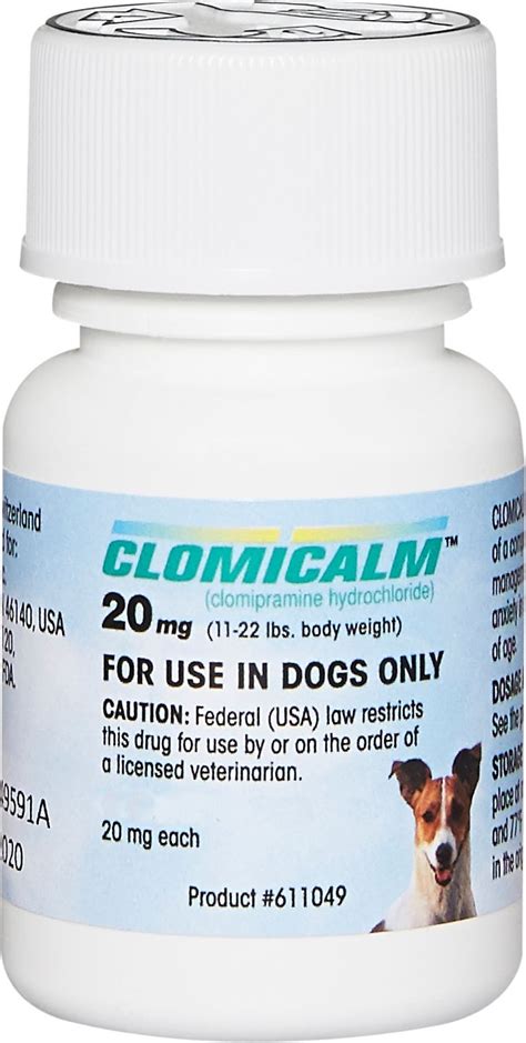 Clomicalm 20 Mg 30 Tablets