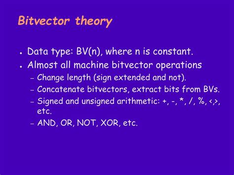 ppt stp a decision procedure for bit vectors and arrays powerpoint