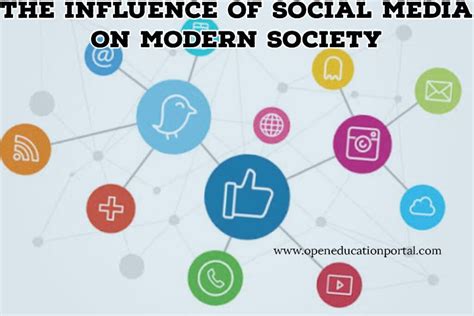 The Influence Of Social Media On Modern Society