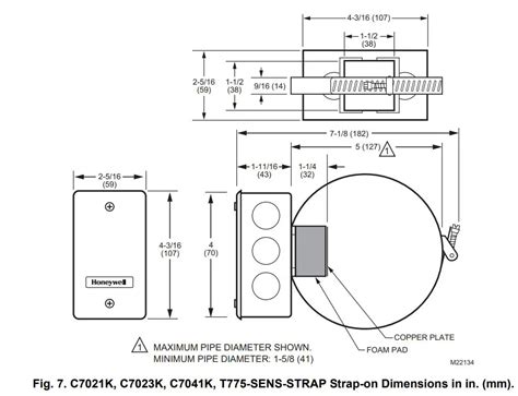 Honeywell 2000 Series Electronic Temperature Sensors Instruction Manual