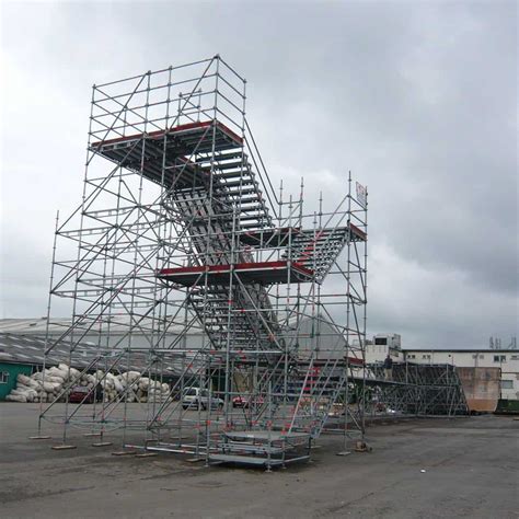 Scaffolding Ramps Connect Scaffolding