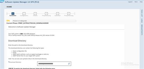 sap sum software update manager phases sap basis genie
