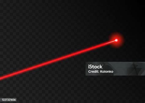 레이저 빔 빨간색 빛 벡터 레이저 빔 라인 광선 광선 효과 에너지 레이저에 대한 스톡 벡터 아트 및 기타 이미지 레이저 빨강 태양광선 Istock
