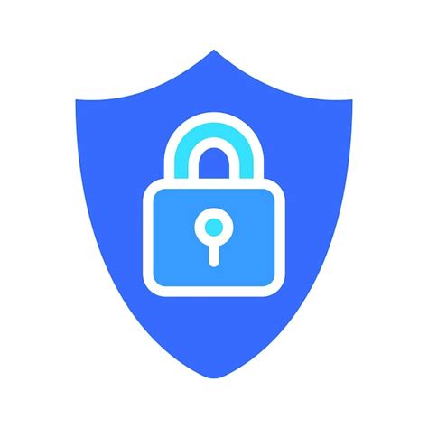 Premium Vector Closed Castle With Shield Line Icon Security