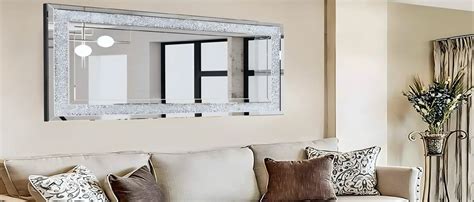 Artloge Frameless Rectangular Wall Mirror Decorative