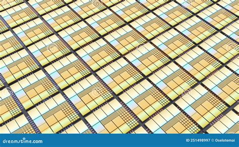 Cpu Wafer Technology Central Processing Unit Working Processing