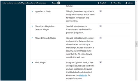 [ojs 3 2 0 2] Ithenticate Plagiarism Plugin Issue Software Support