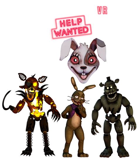 My Favorites Characters Of Fnaf Help Wanted By Mauricio2006 On Deviantart