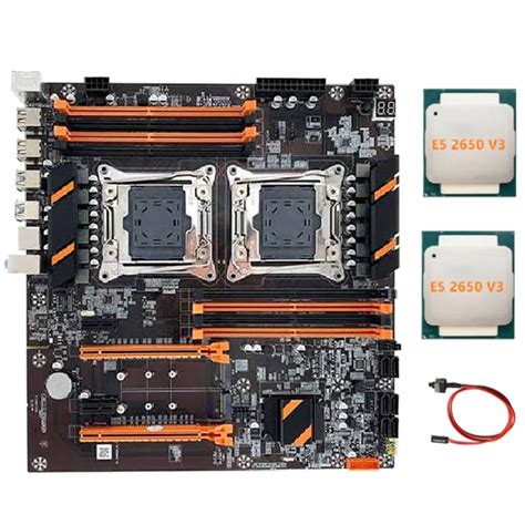 Материнская плата X99 LGA2011 с двумя процессорами X99 LGA2011 | AliExpress