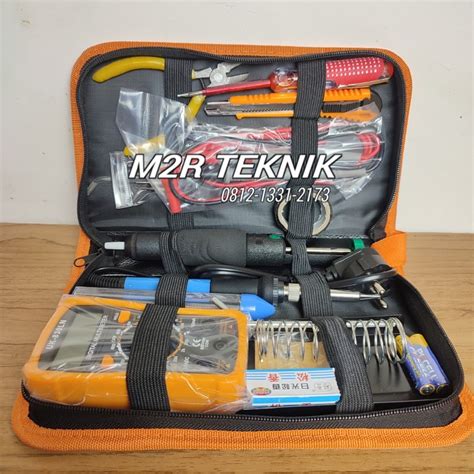 Jual Toolkit Electronik Set Lengkap Toolkit Electrical Tool Kit Set