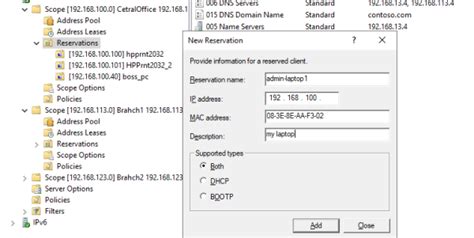 How To Create An Ip Address Reservation On Windows Server Dhcp Theitbros
