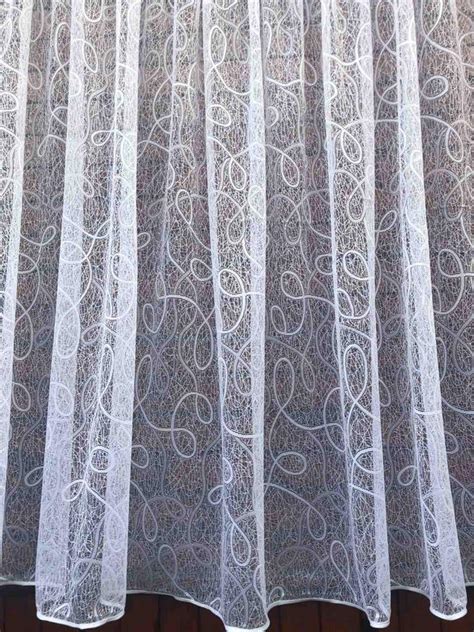 Тюль із завитками — ціна 500 грн у каталозі Штори Купити товари для