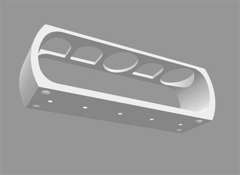Stl File Universal Toothpaste 2x And Eletrical Toothbrush Holder 3x