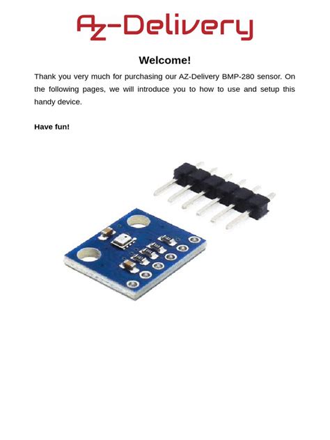 Bmp280 Eng Pdf Arduino Library Computing