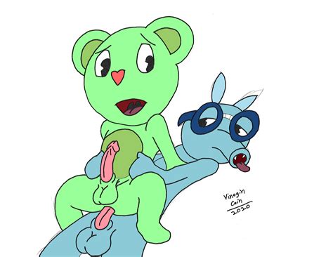 Post 6465674 Edit Em Cartoonist Flippy Happy Tree Friends Sniffles Vinagincain