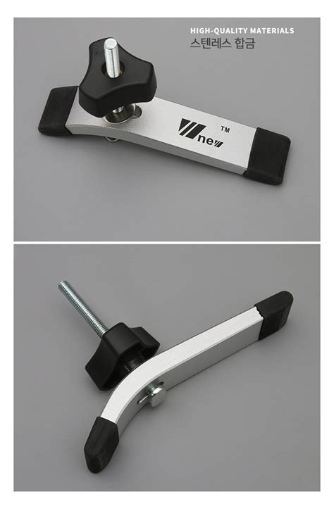 T트랙 슬롯 목공 다운홀드 클램프 프로파일 고정노브 Ta 알루미늄 300mm 아이베란다 공식몰 Diy목공자재