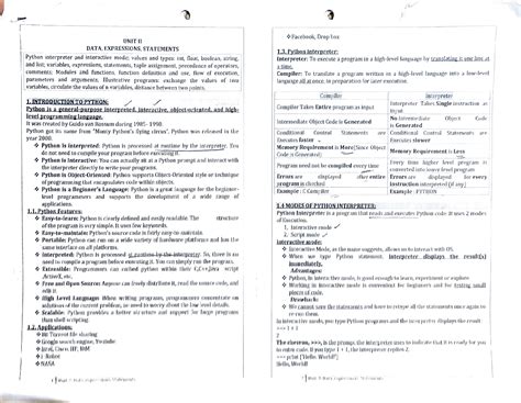 SOLUTION Python Programming Notes Studypool