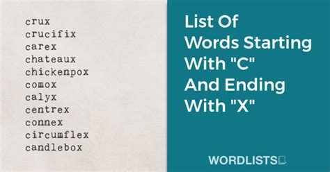 List Of Words With The Suffix Hood