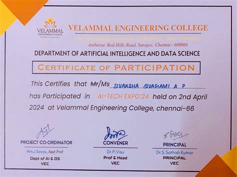Artificialintelligence Techexpo Sivaksha Sivagami