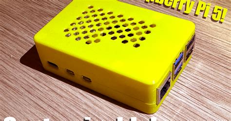 Raspberry Pi Case Customisable By Robeena Shepherd Download Free STL Model Printables Com