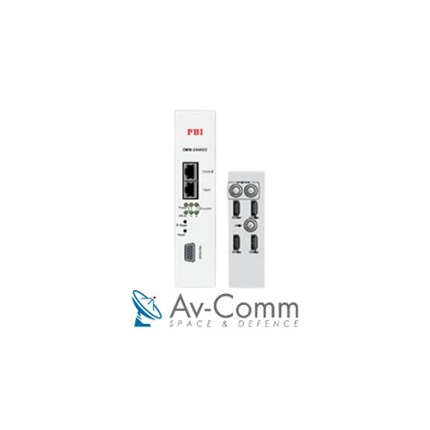 PBI EC MPEG SD HD Encoder Module Av Comm Space Defence