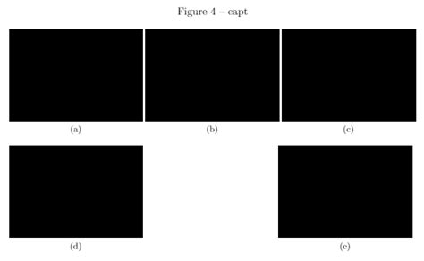Floats Subfigure Arrangement With Five Images Tex Latex Stack