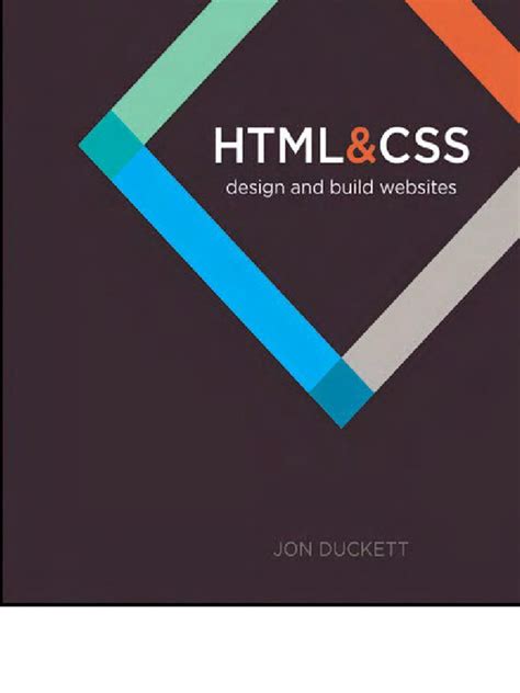 Html And Css Design And Build Websites J Duckett Pdf Html Element