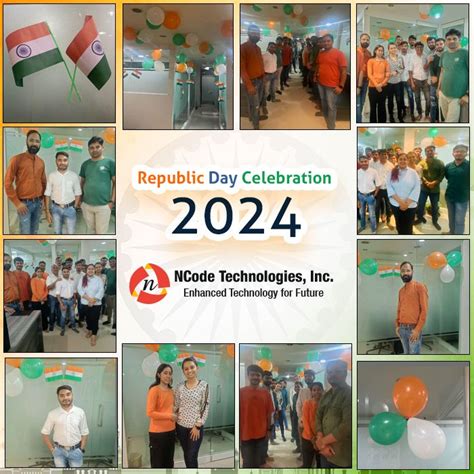 India Republicday Celebration Officeevent Lifeatncode Ncodetechnologies Ncode