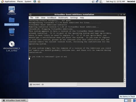Install Virtualbox Guest Additions In Centos Rhel And Fedora