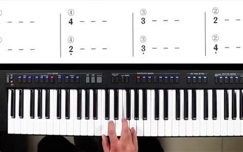 我要学电子琴电子琴自学课程，电子琴双手简单配合基本练习电子琴指法入门教程视频 哔哩哔哩 Bilibili